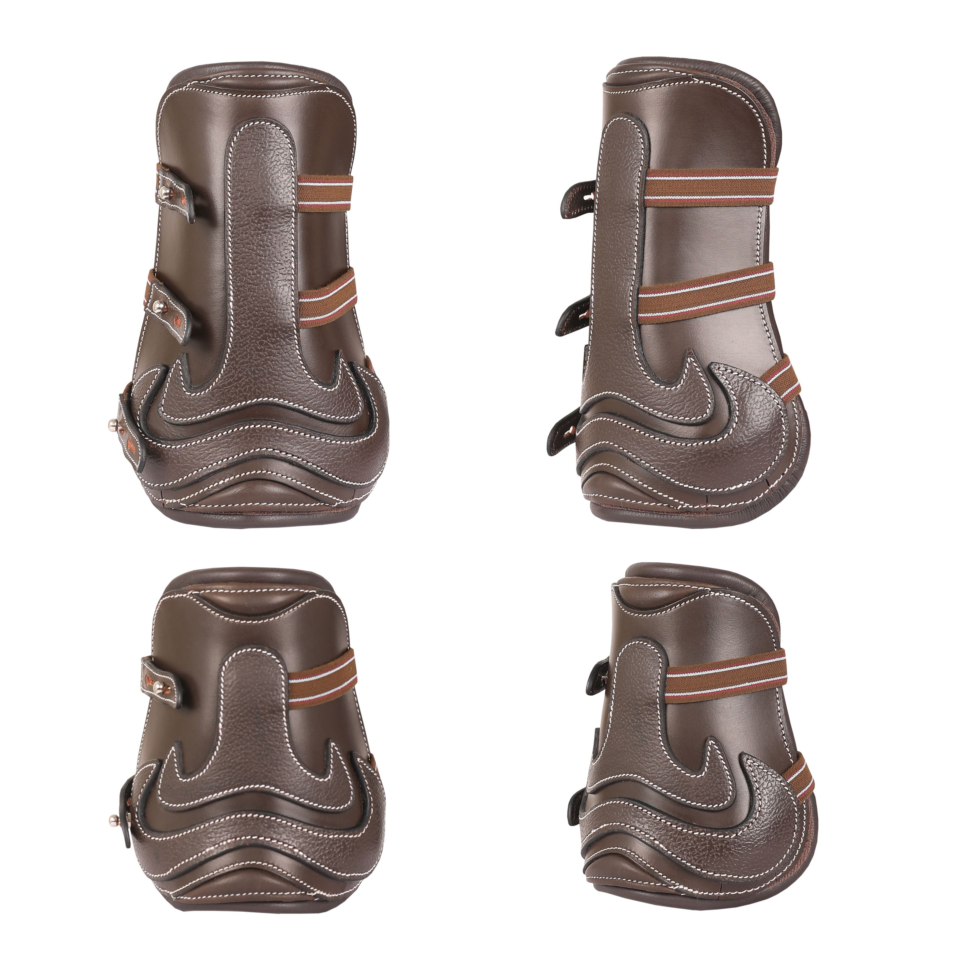 ExionPro Leather Horse Tendon Show Jump Boots - 402 – Lazy B Western ...