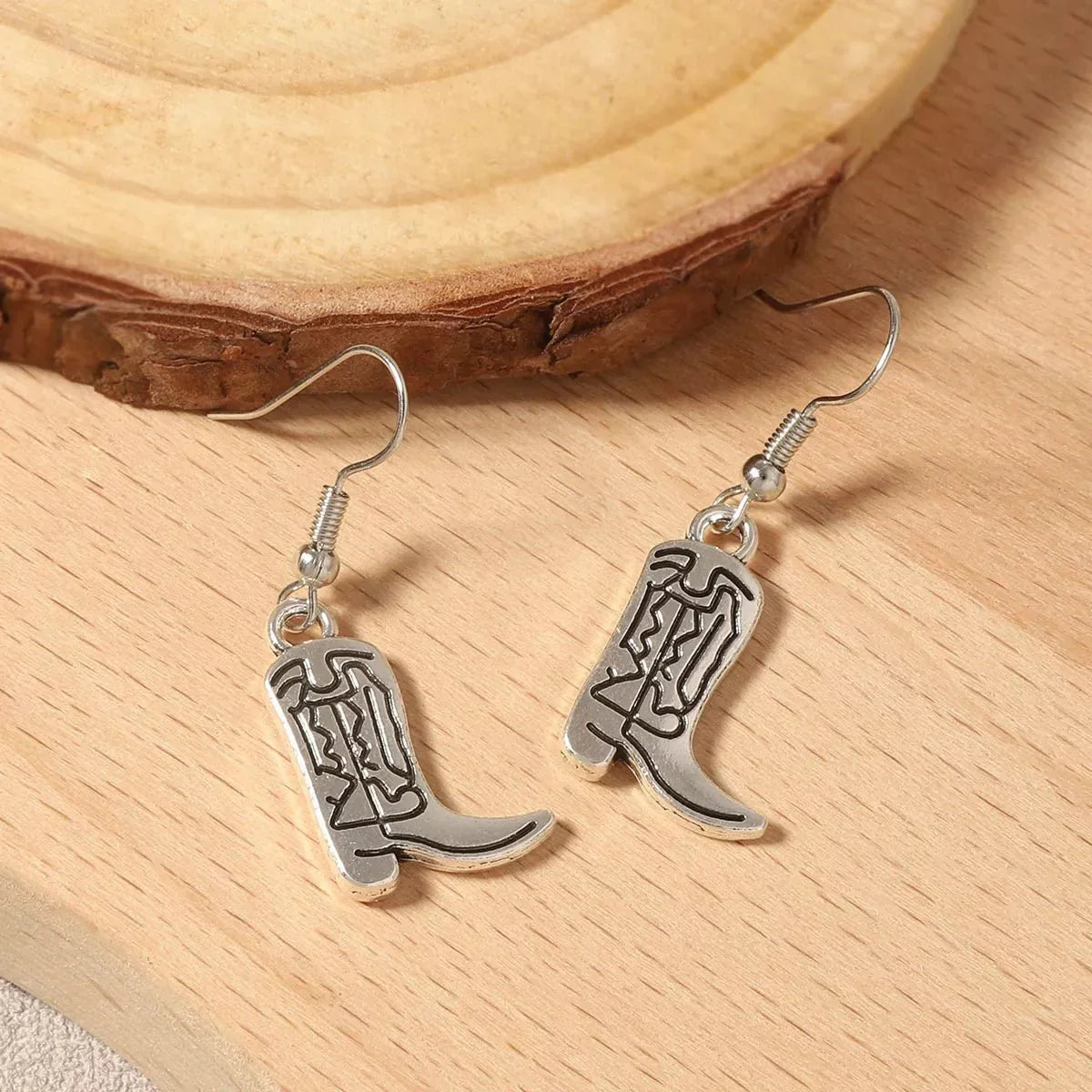 Western Cowboy Boot Dangle Earrings – Lazy B Western Wear & Tack