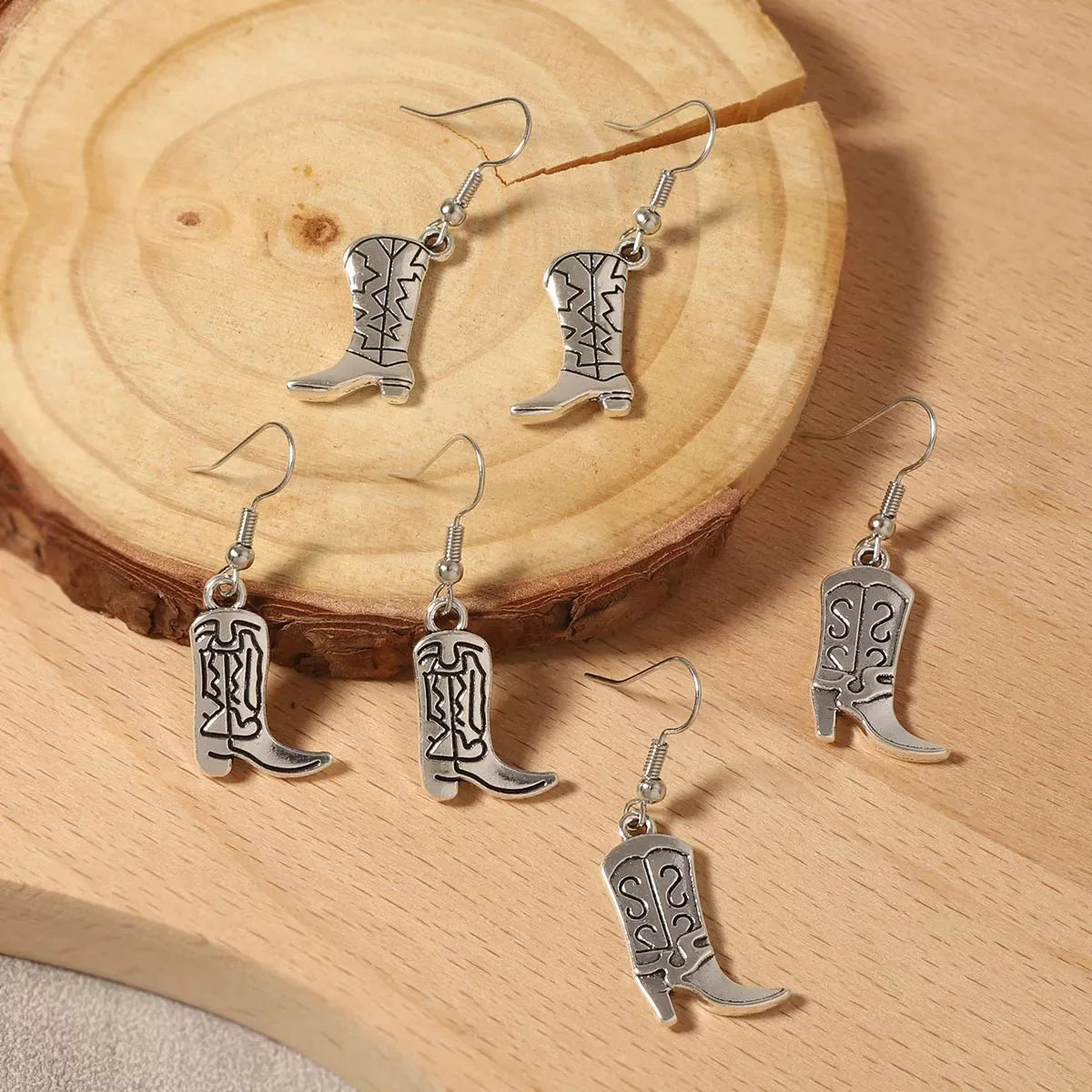 Western Cowboy Boot Dangle Earrings – Lazy B Western Wear & Tack