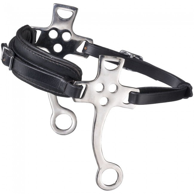 Stainless Steel Leather Nose Hackamore – Lazy B Western Wear & Tack