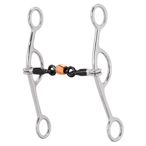 Weaver Gag Bit with 5" Sweet Iron Mouth with Copper Roller – Lazy B ...